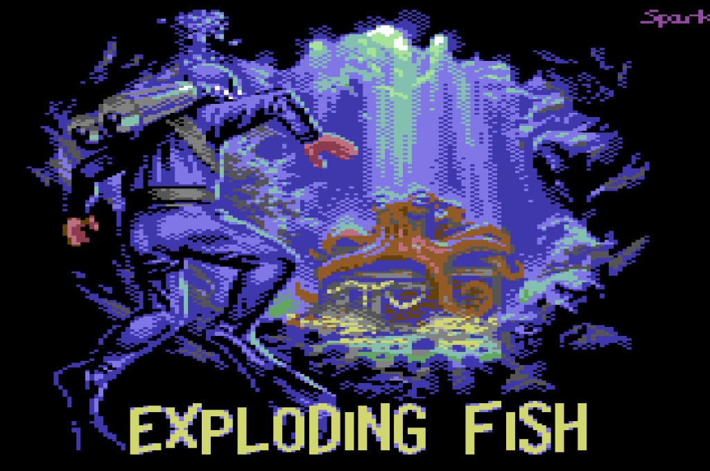Exploding Fish - oldskoolová arkáda míří na C64 - retro FLASHBACK