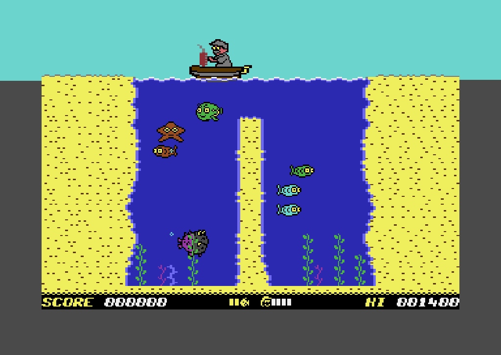 Freaky Fish v Deluxe verzi a nově na cartridge - retro FLASHBACK
