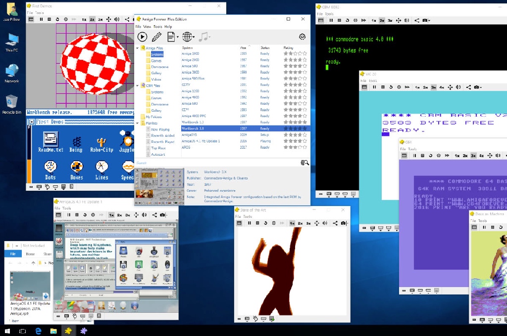 Nová verze Amiga Forever a C64 Forever - retro FLASHBACK