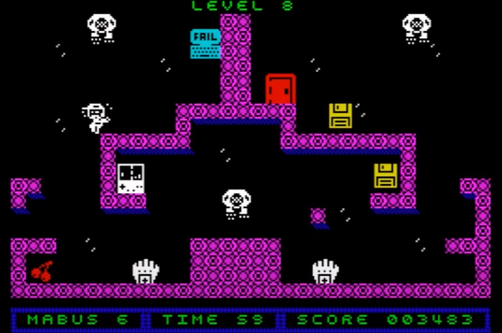 MABUS MANIA je náročná plošinovka s veselým soundtrackem - retro FLASHBACK