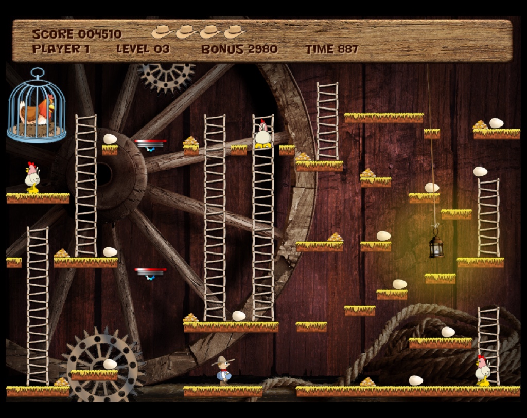 Chuckie Egg - retro FLASHBACK