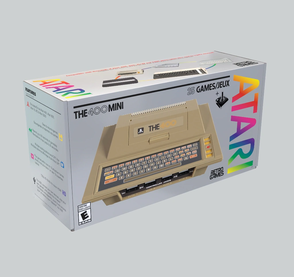 Retro Games Ltd oficiálně představilo Atari 400 Mini - retro FLASHBACK