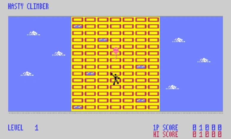 Hasty Climber - retro FLASHBACK